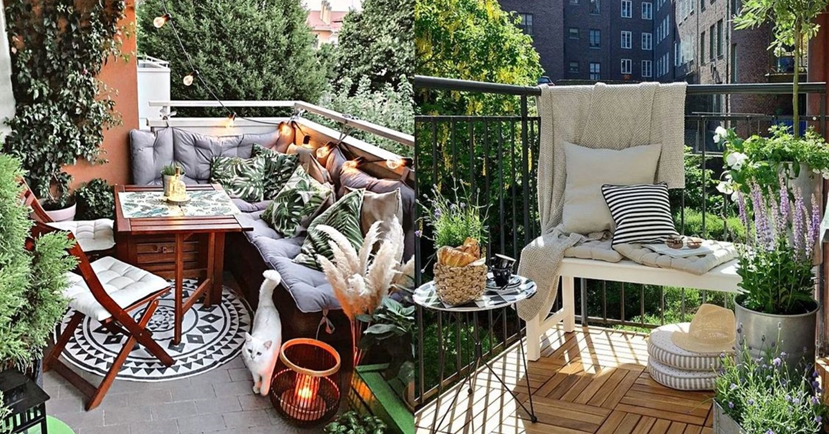 Nekoliko ideja kako urediti mali balkon ovog proljeća