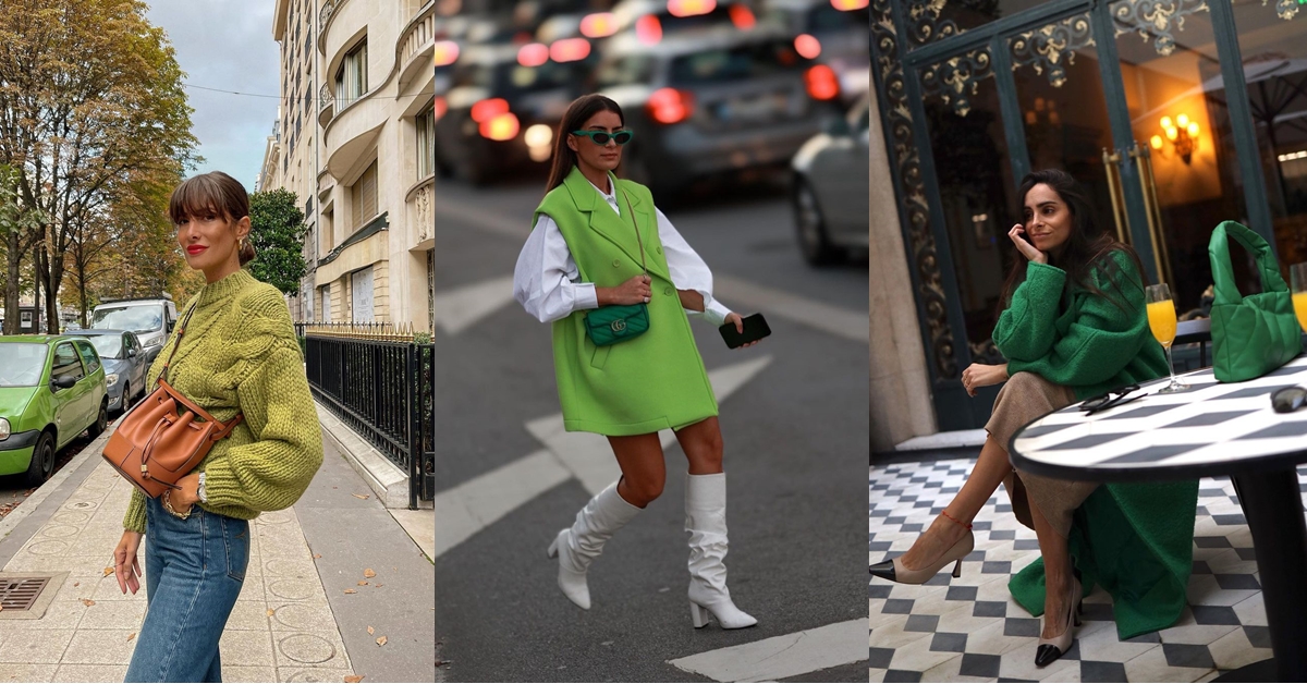 Modni trendovi 2023.: Odjevne kombinacije u hit zelenoj boji