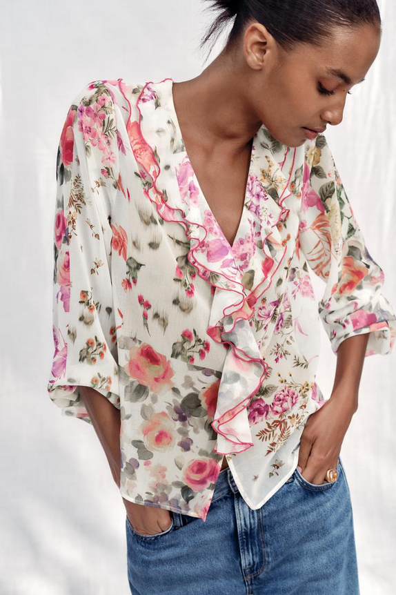 Najljepše cvjetne košulje i bluze iz kolekcija za proljeće